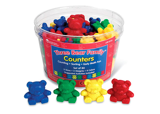 Recursos Didacticos | Three Bear Family Counters